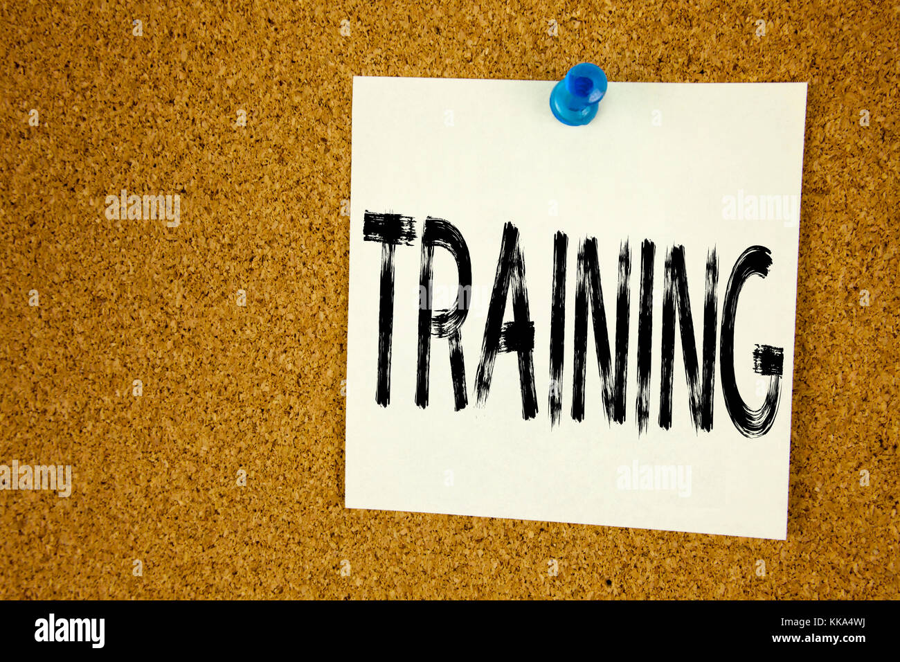 Conceptual hand writing text caption inspiration showing Training ...