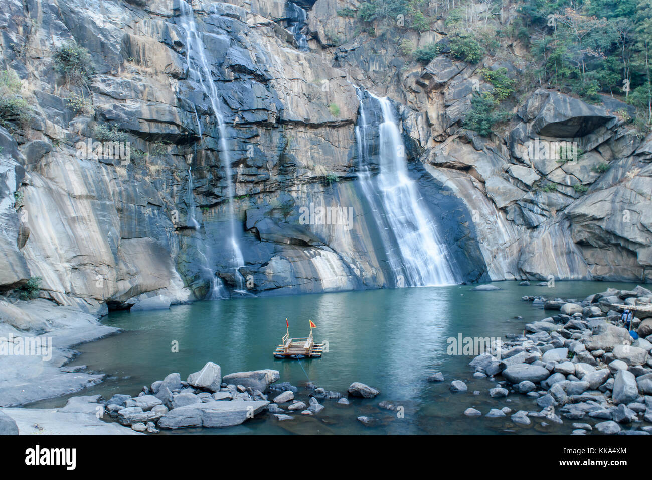 The Hundru Falls is a waterfall located in Ranchi district in the ...