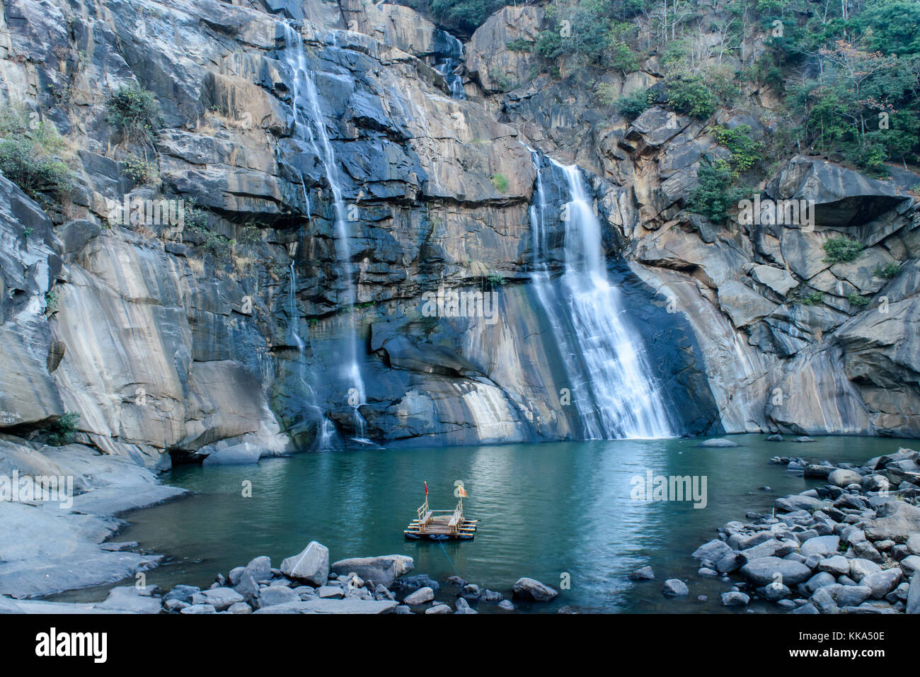 The Hundru Falls is a waterfall located in Ranchi district in the ...