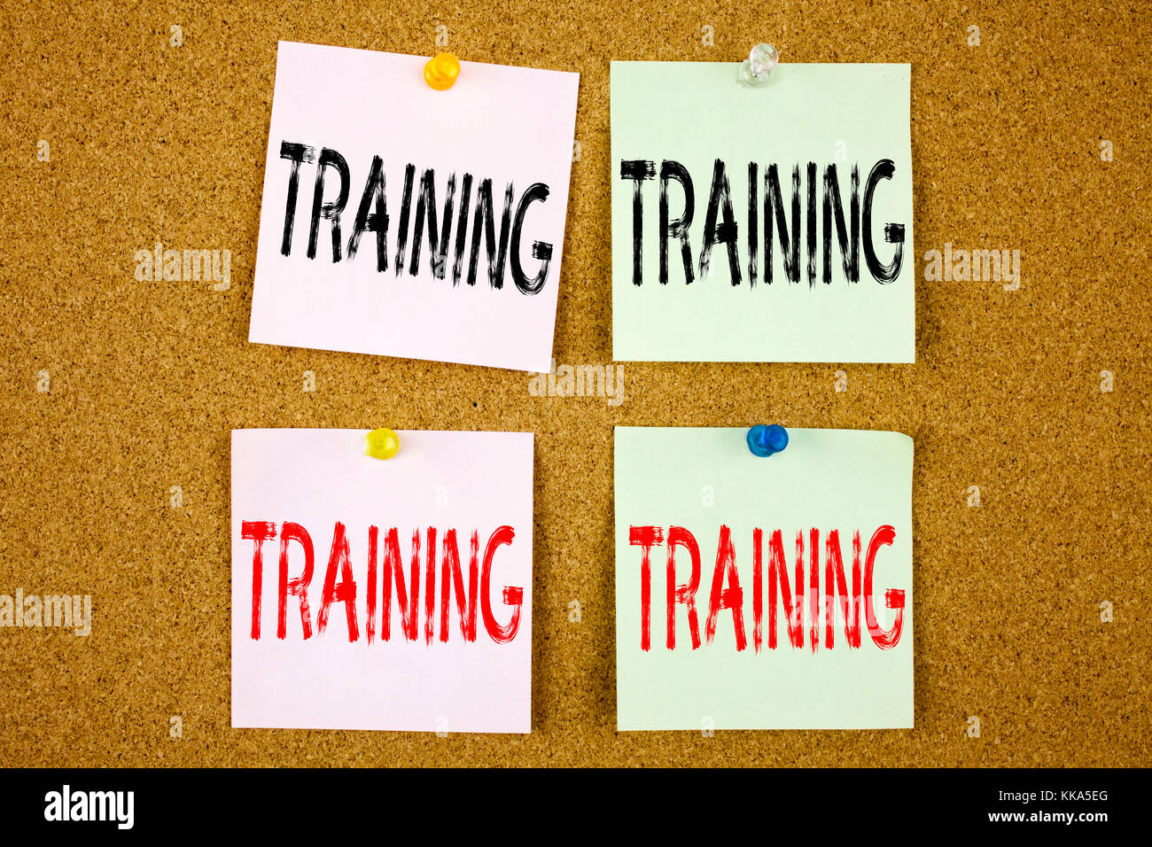 Conceptual hand writing text caption inspiration showing Training ...