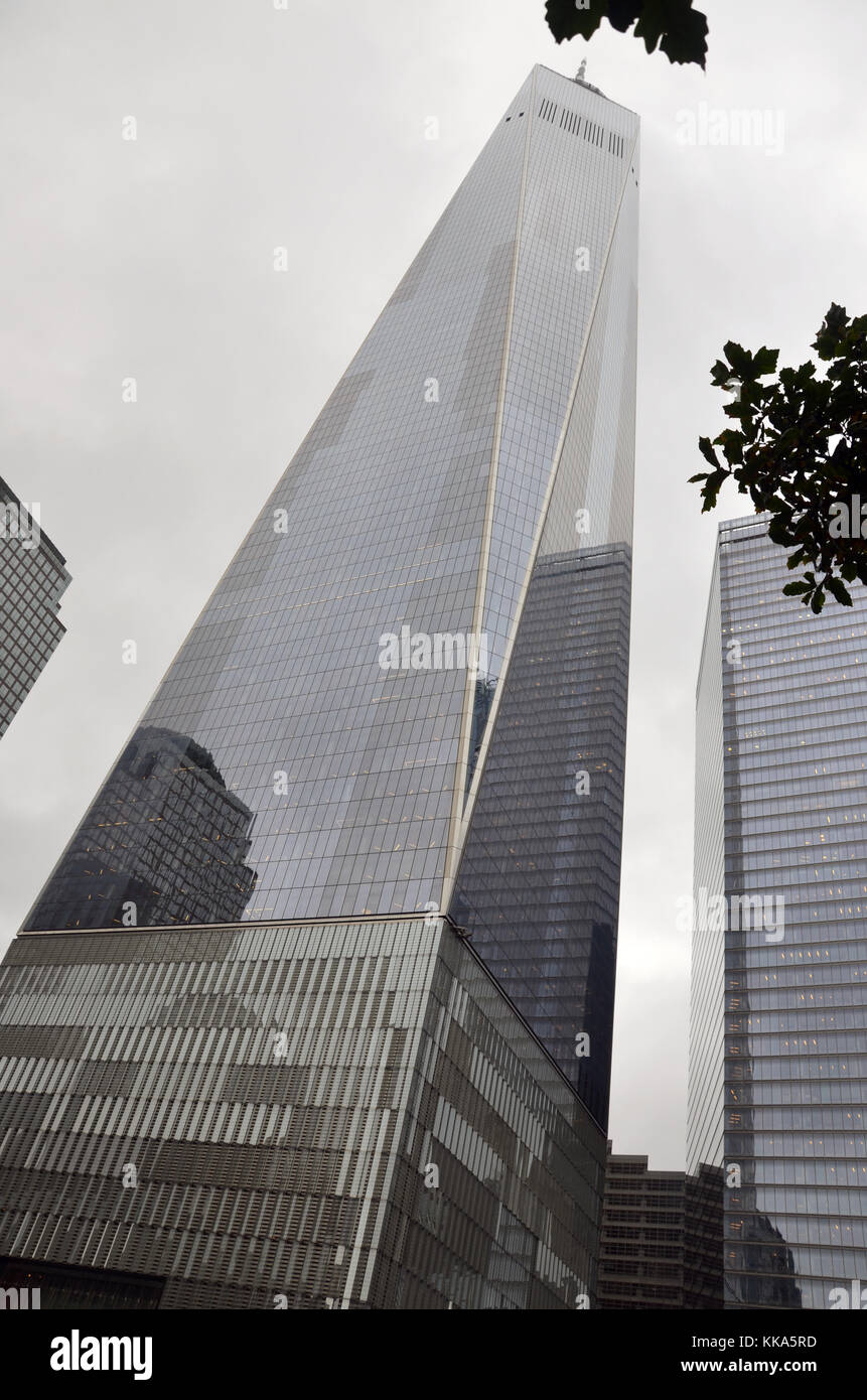 The One World Trade Center "The Freedom Tower" at Ground Zero on a ...