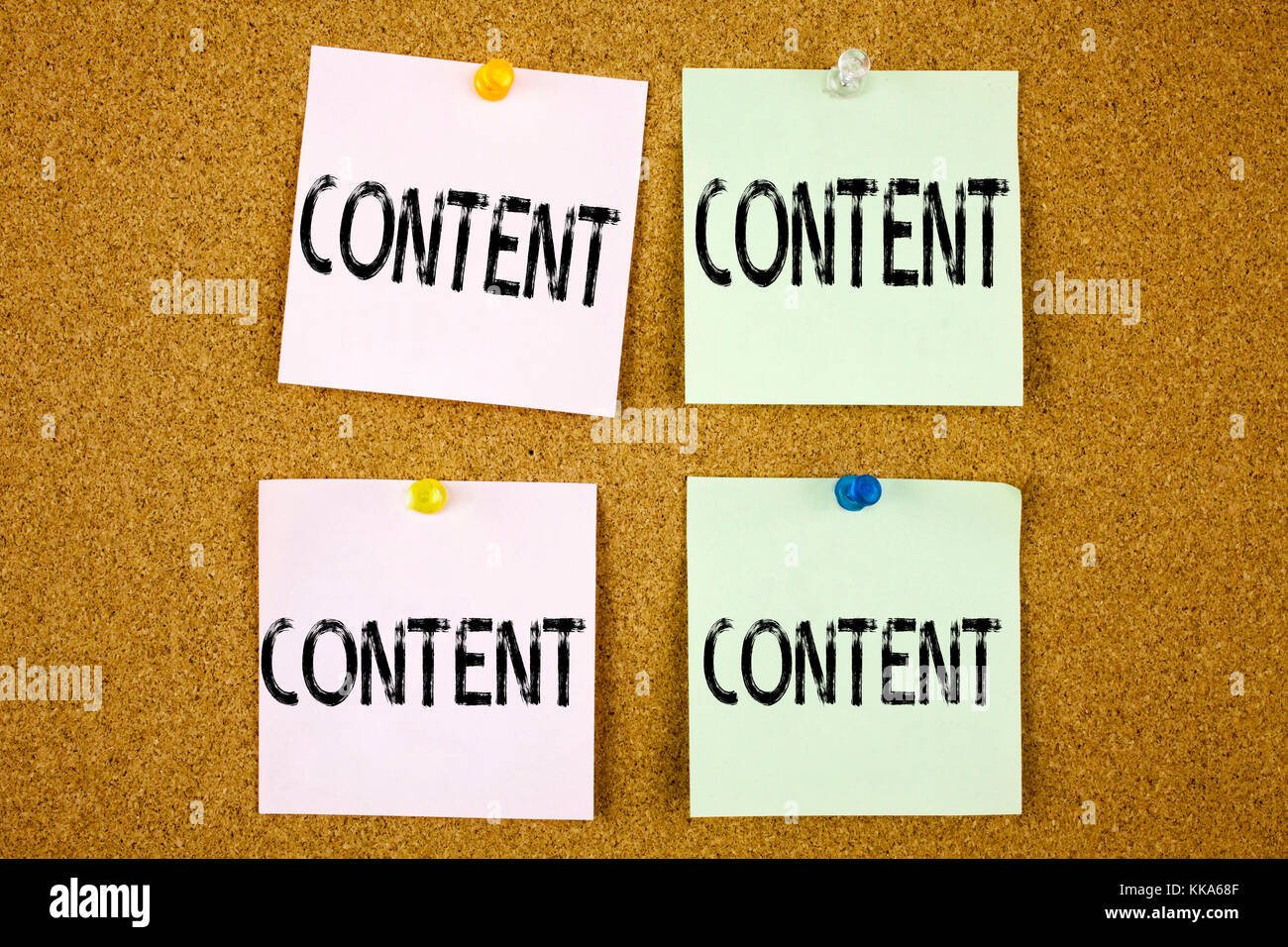 Conceptual hand writing text caption inspiration showing Content ...