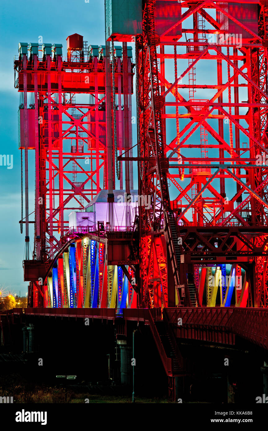 Newport Bridge, Middlesbrough, Cleveland Stock Photo - Alamy