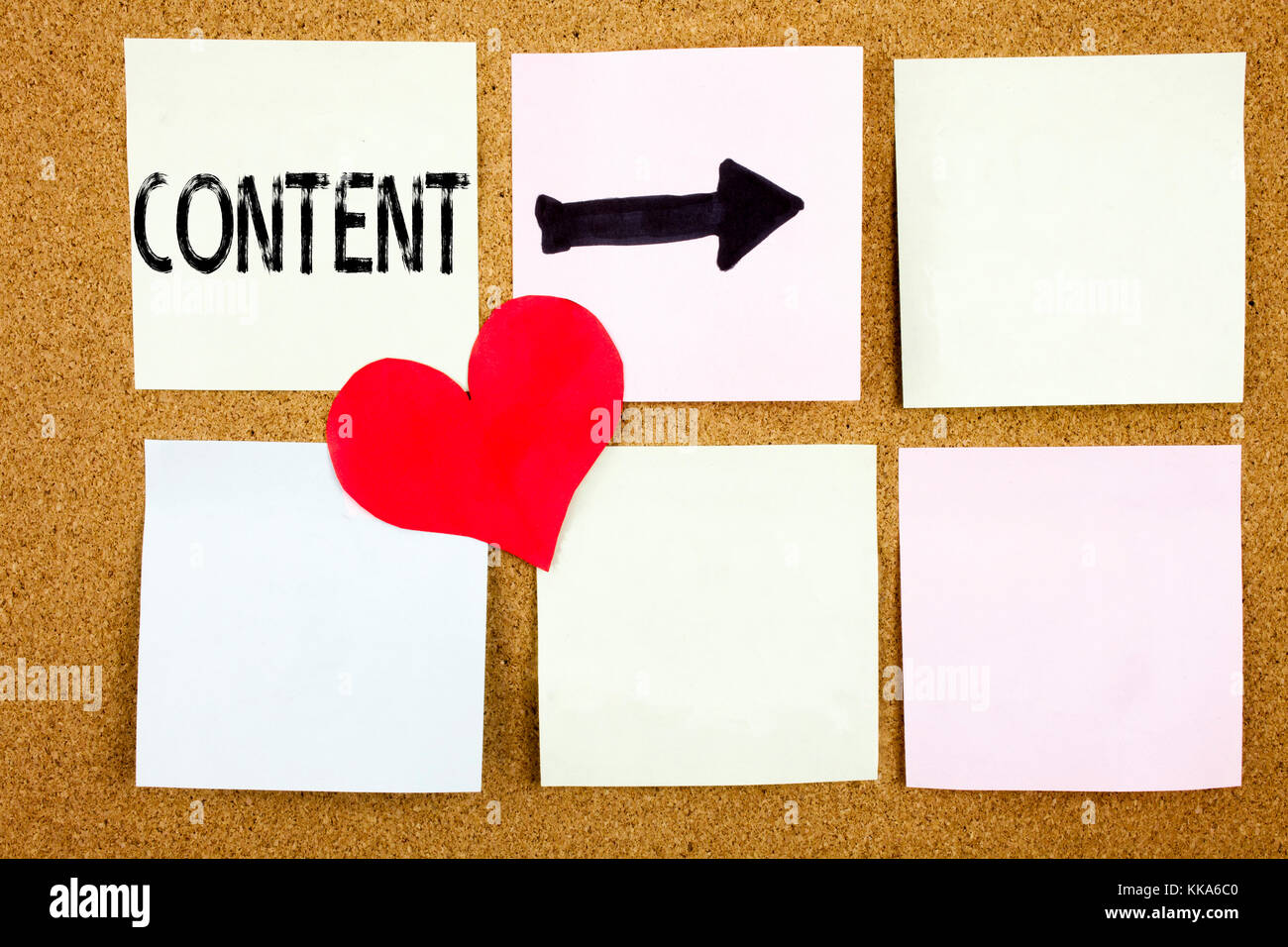 Conceptual hand writing text caption inspiration showing Content ...