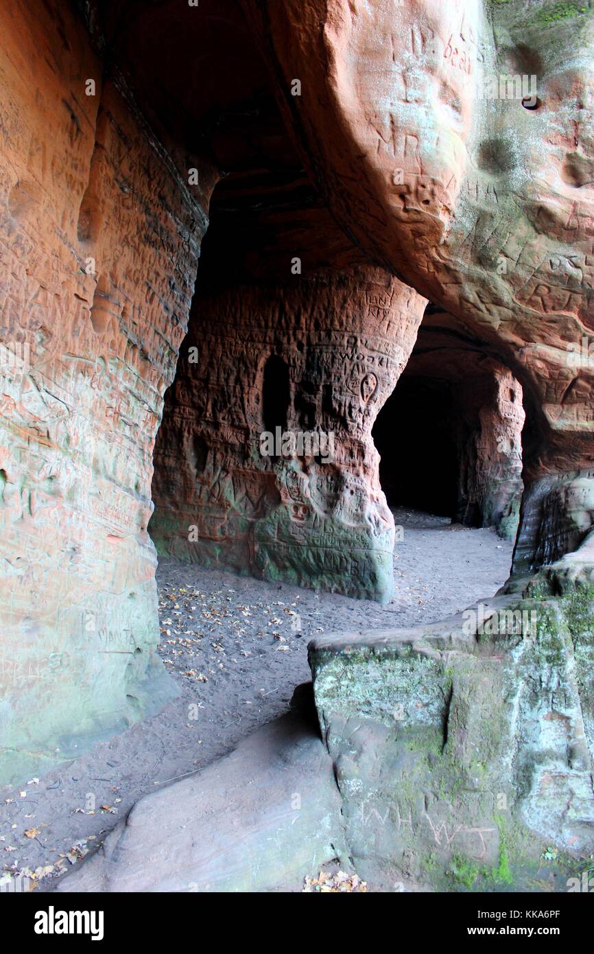 Kinver Edge is home to the last troglodyte dwellings occupied in ...