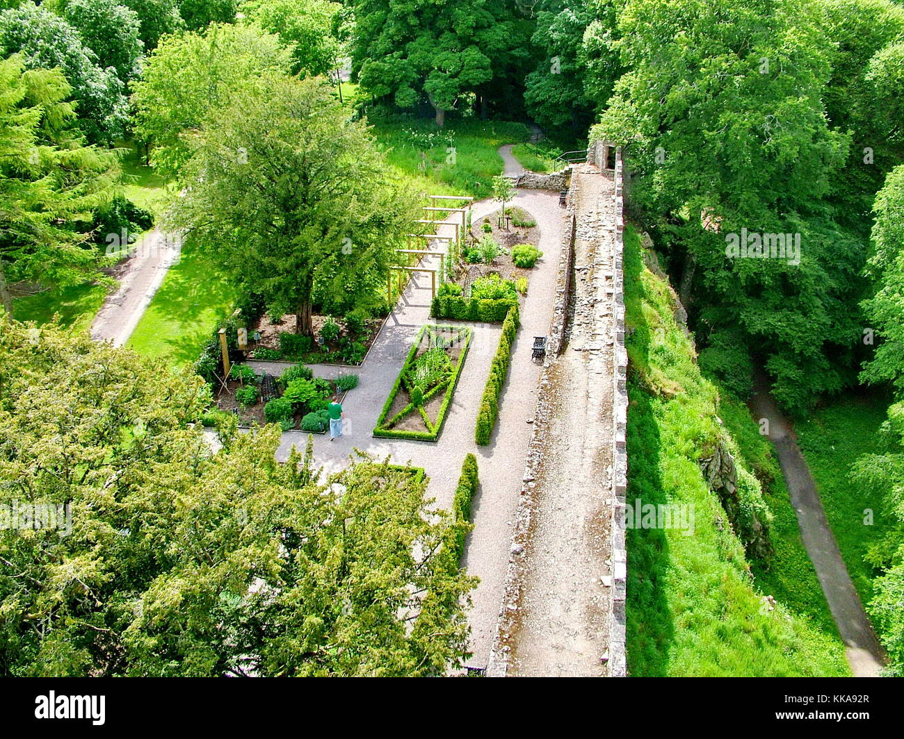 Blarney Castle poison garden near Cork, Ireland Stock Photo - Alamy