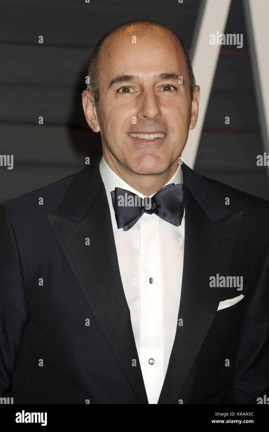 Beverly Hills, California. 22nd Feb, 2015. Matt Lauer attending the ...