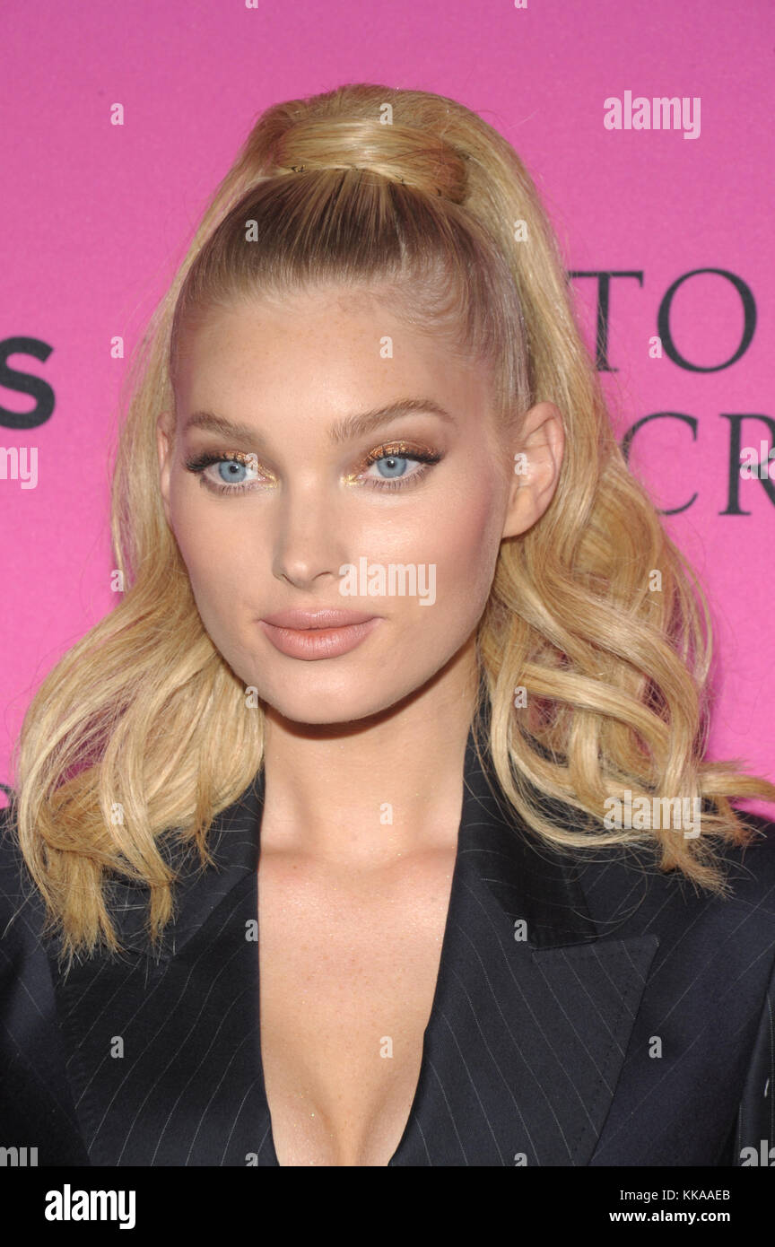 New York, NY, USA. 28th Nov, 2017. Elsa Hosk at the 2017 Victoria's ...