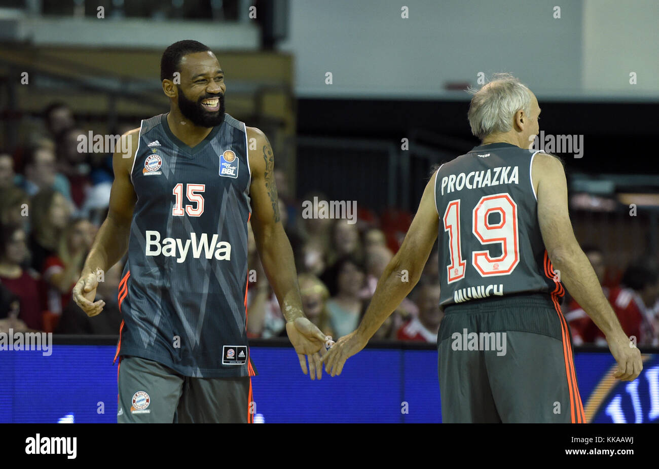 Munich, Germany. 29th Nov, 2017. Professional basketball player Reggie ...