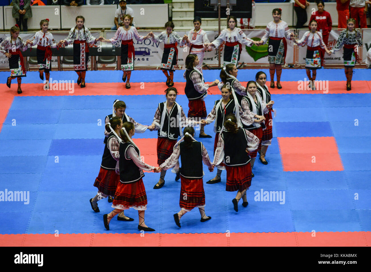 26 November 2017- Bucharest, Romania. The European karate championship ...