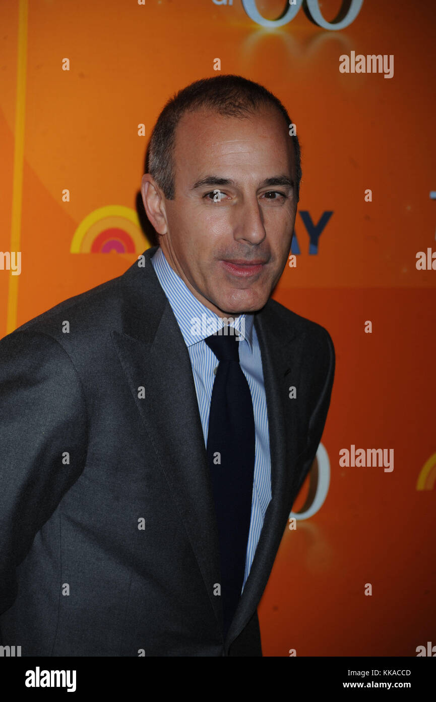 NEW YORK, NY - JANUARY 12: Matt Lauer attends the 'TODAY' Show 60th ...