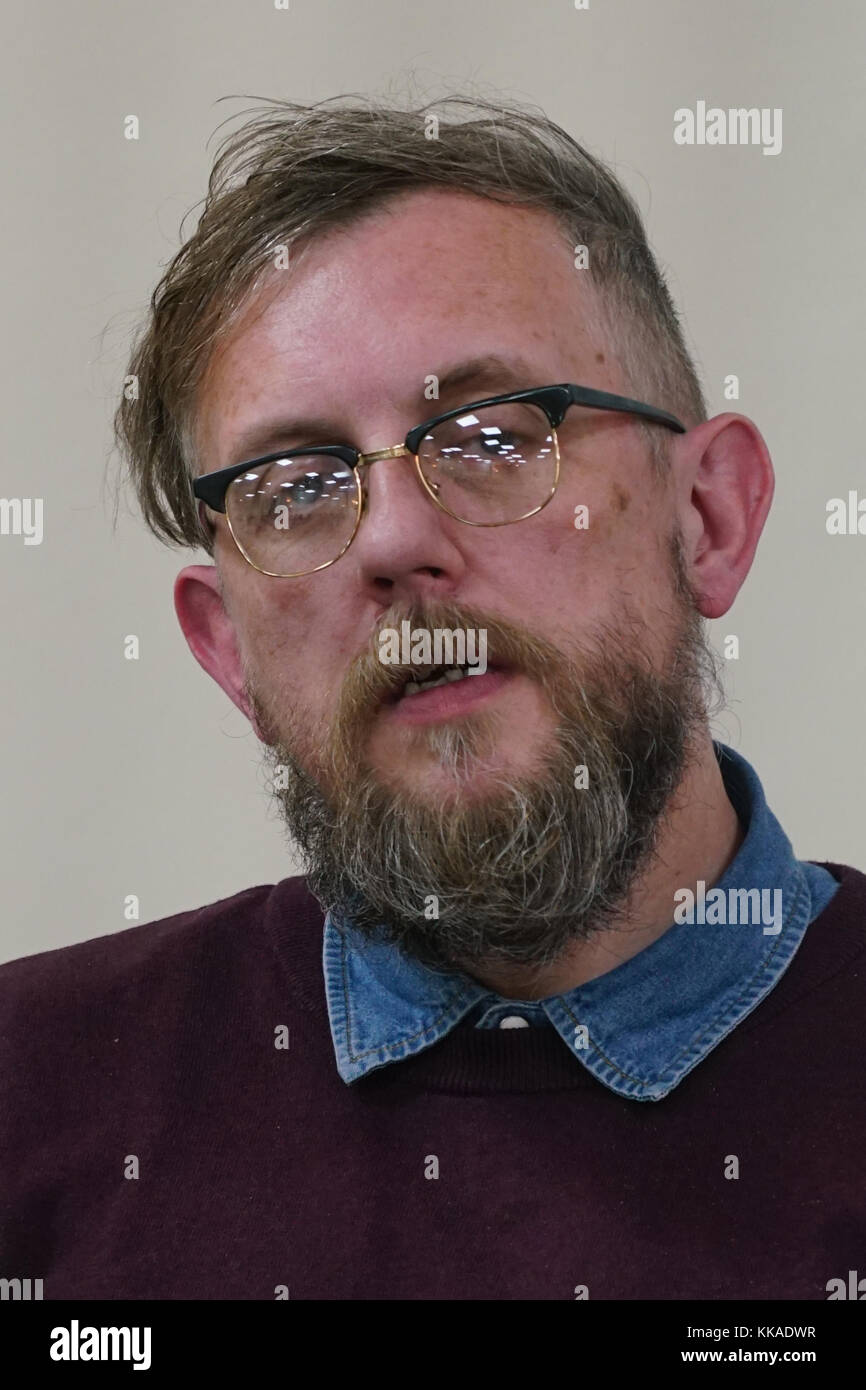 London, England, UK. 29th Nov, 2017. DR Chris Allen is a Lecturer ...