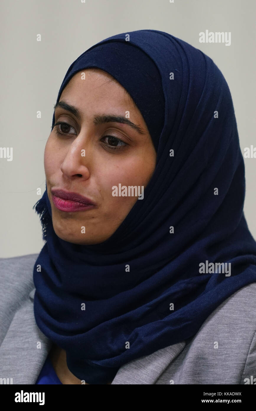 London, England, UK. 29th Nov, 2017. Dr Amina Easat-Daas is an Counter ...