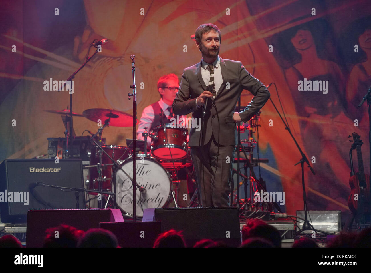 London, UK. 29th Nov, 2017. Neil Hannon of The Divine Comedy performing ...
