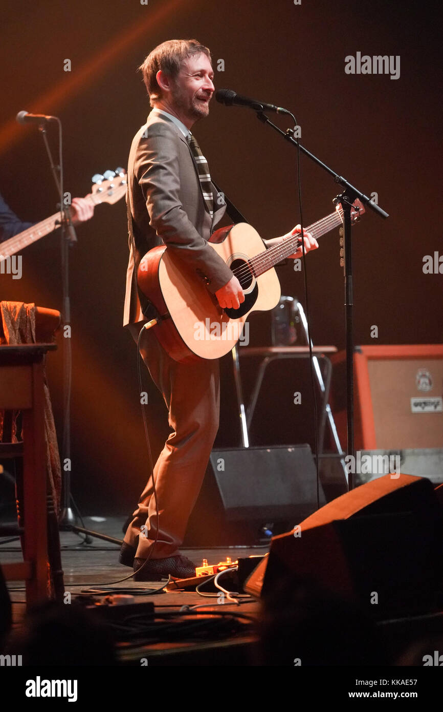 London, UK. 29th Nov, 2017. Neil Hannon of The Divine Comedy performing ...