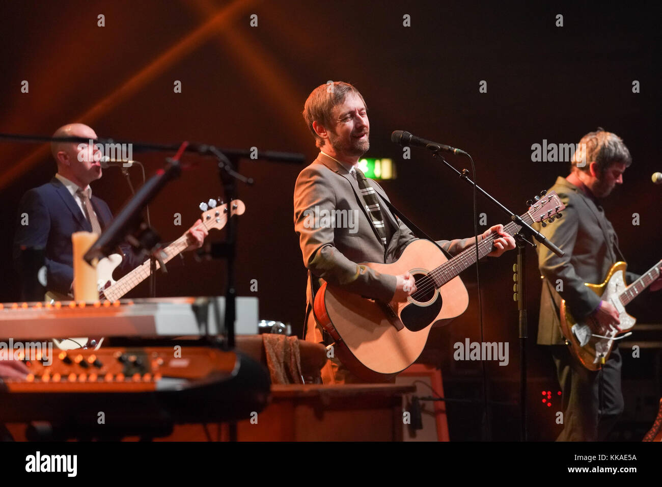 London, UK. 29th Nov, 2017. Neil Hannon of The Divine Comedy performing ...
