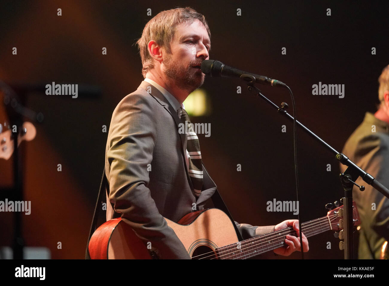 London, UK. 29th Nov, 2017. Neil Hannon of The Divine Comedy performing ...