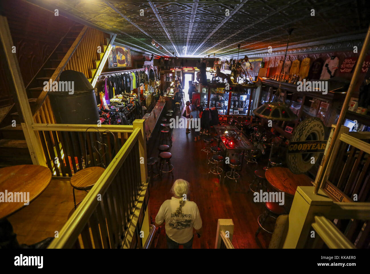 Savanna, Iowa, USA. 15th July, 2017. Entrepreneur Jerry Gendreau leads ...