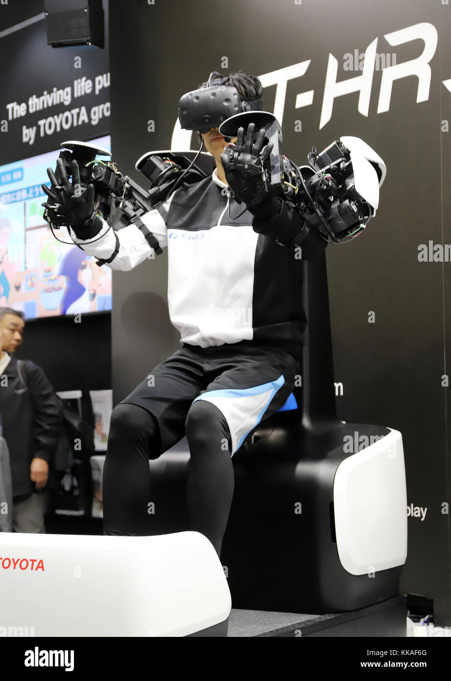 Tokyo, Japan. 29th Nov, 2017. Japan's automobile giant Toyota Motor ...