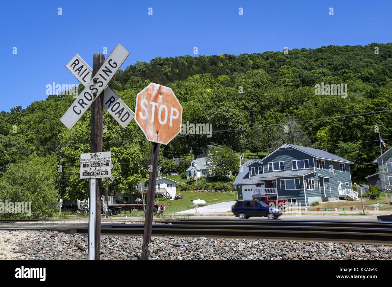 Seen from the railroad hi-res stock photography and images - Alamy