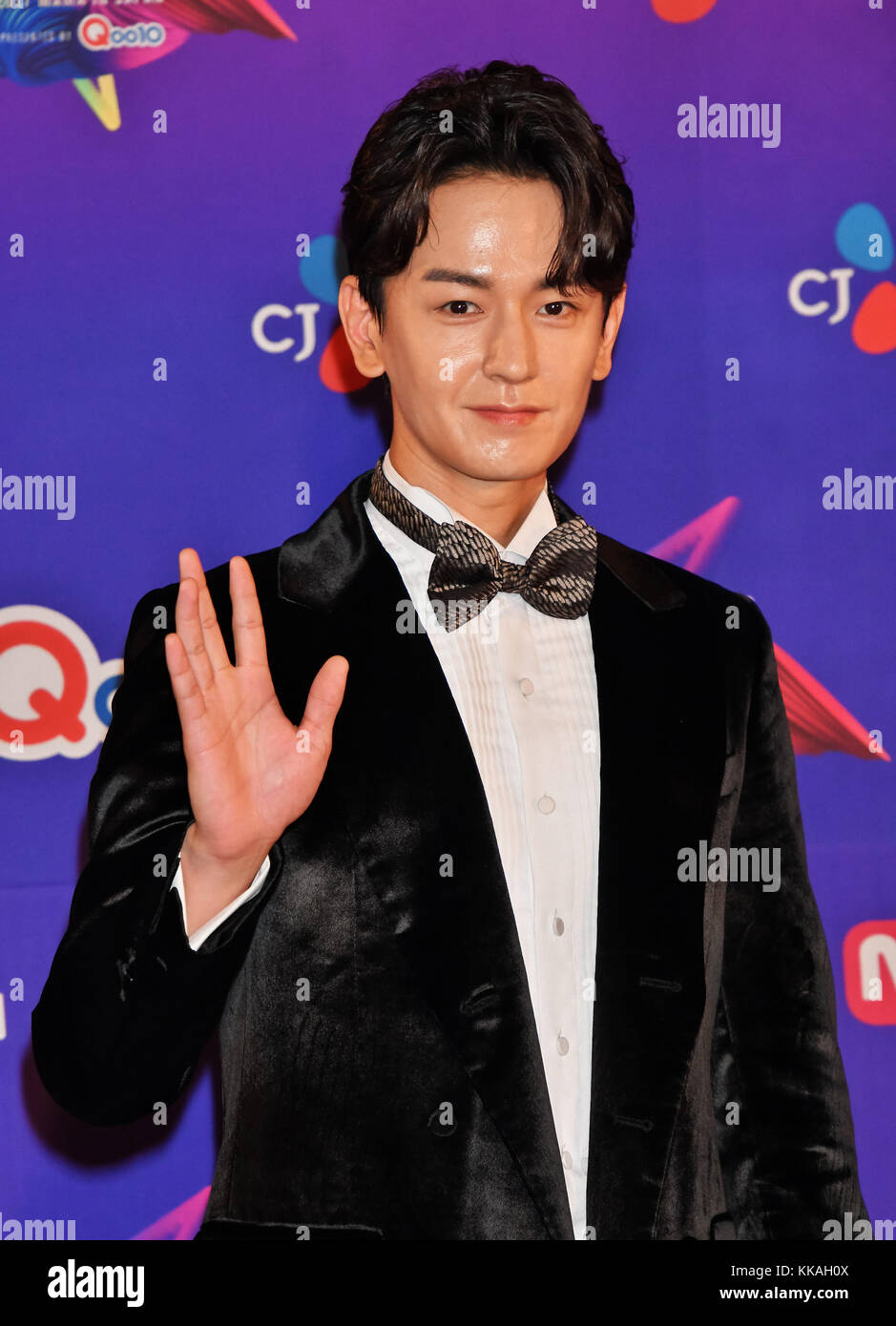 Lim Ju-Hwan, November 29, 2017, Tokyo, Yokohama, Japan : Korean actor ...