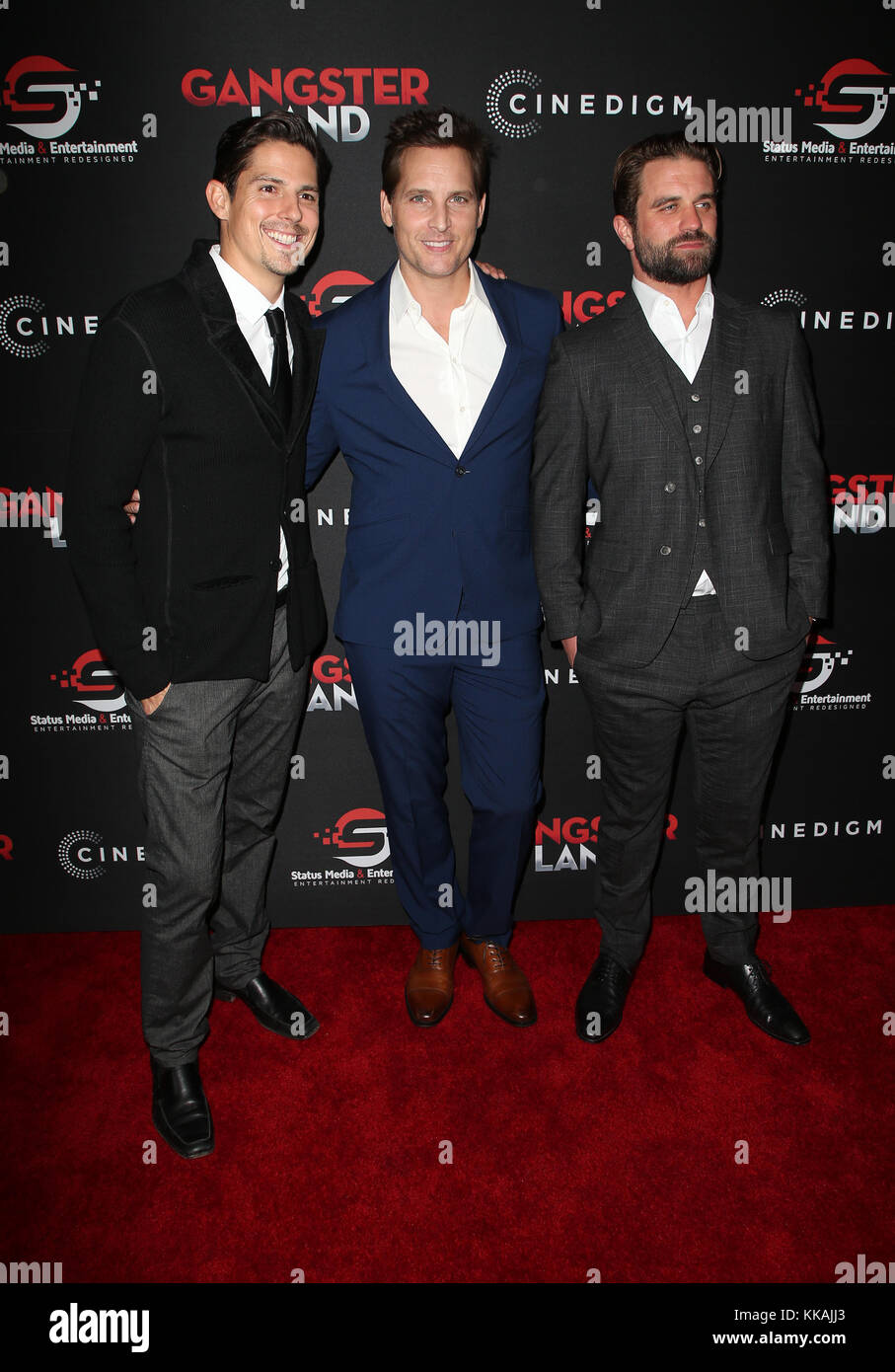 Hollywood, Ca. 29th Nov, 2017. Sean Faris, Peter Facinelli, Milo Gibson ...