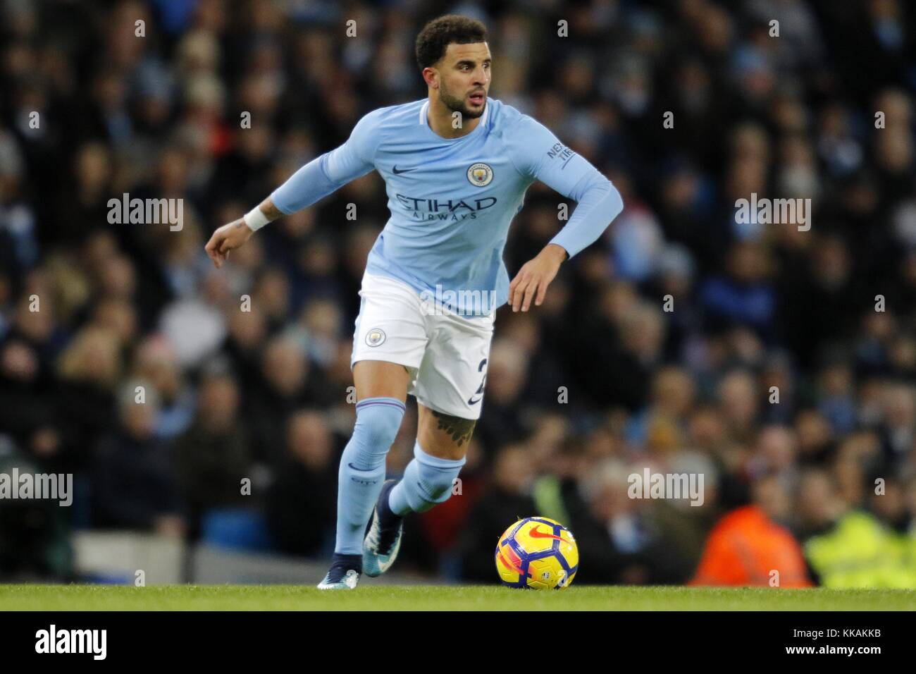 KYLE WALKER MANCHESTER CITY FC MANCHESTER CITY V SOUTHAMPTON FC ...