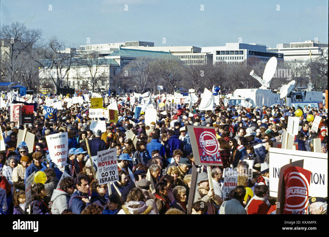 The "Campaign to the Summit", a march on Washington, DC supporting ...