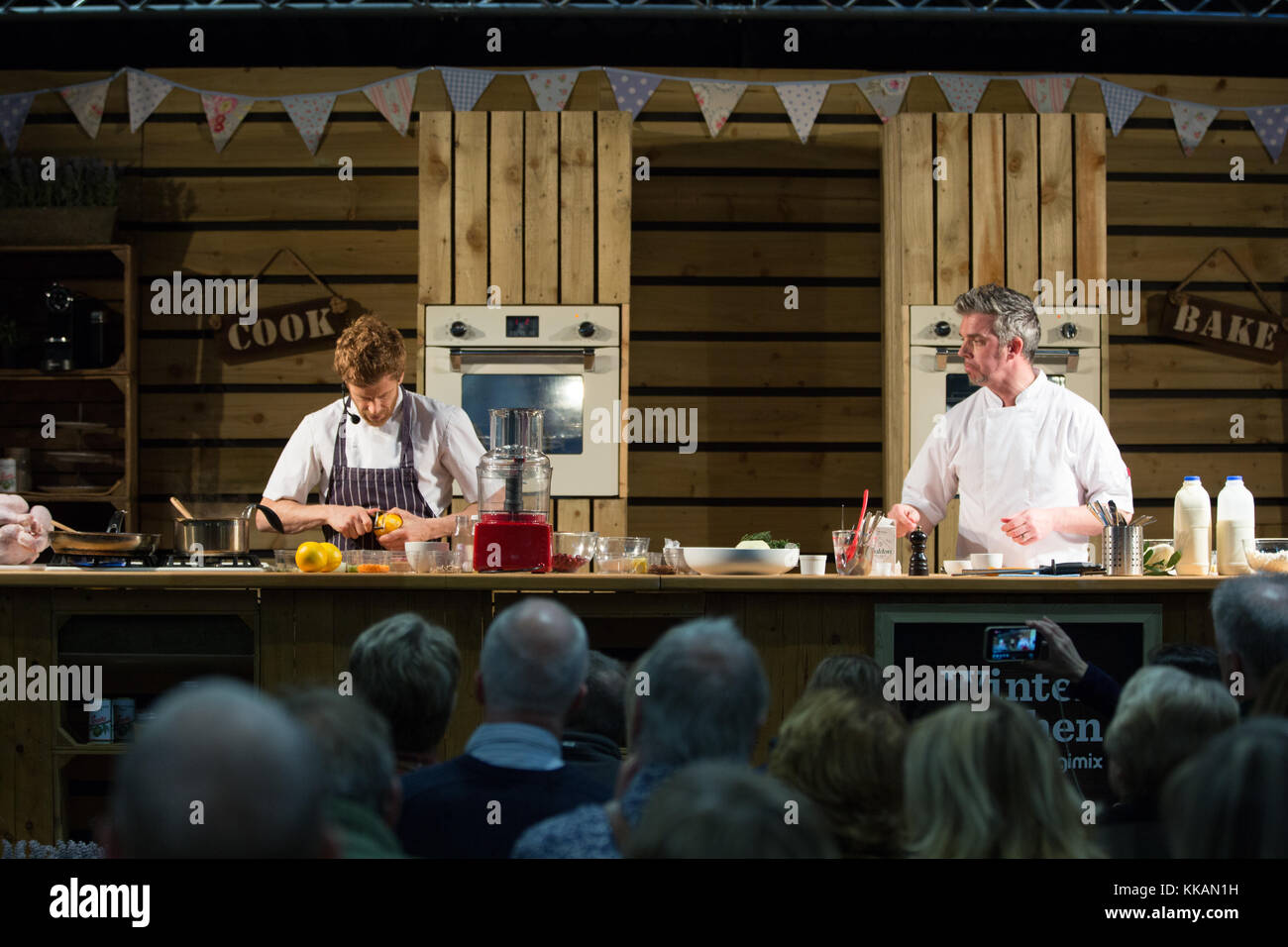 Birmingham, UK. 30th November, 2017. Tom Aikens on the Winter Kitchen ...