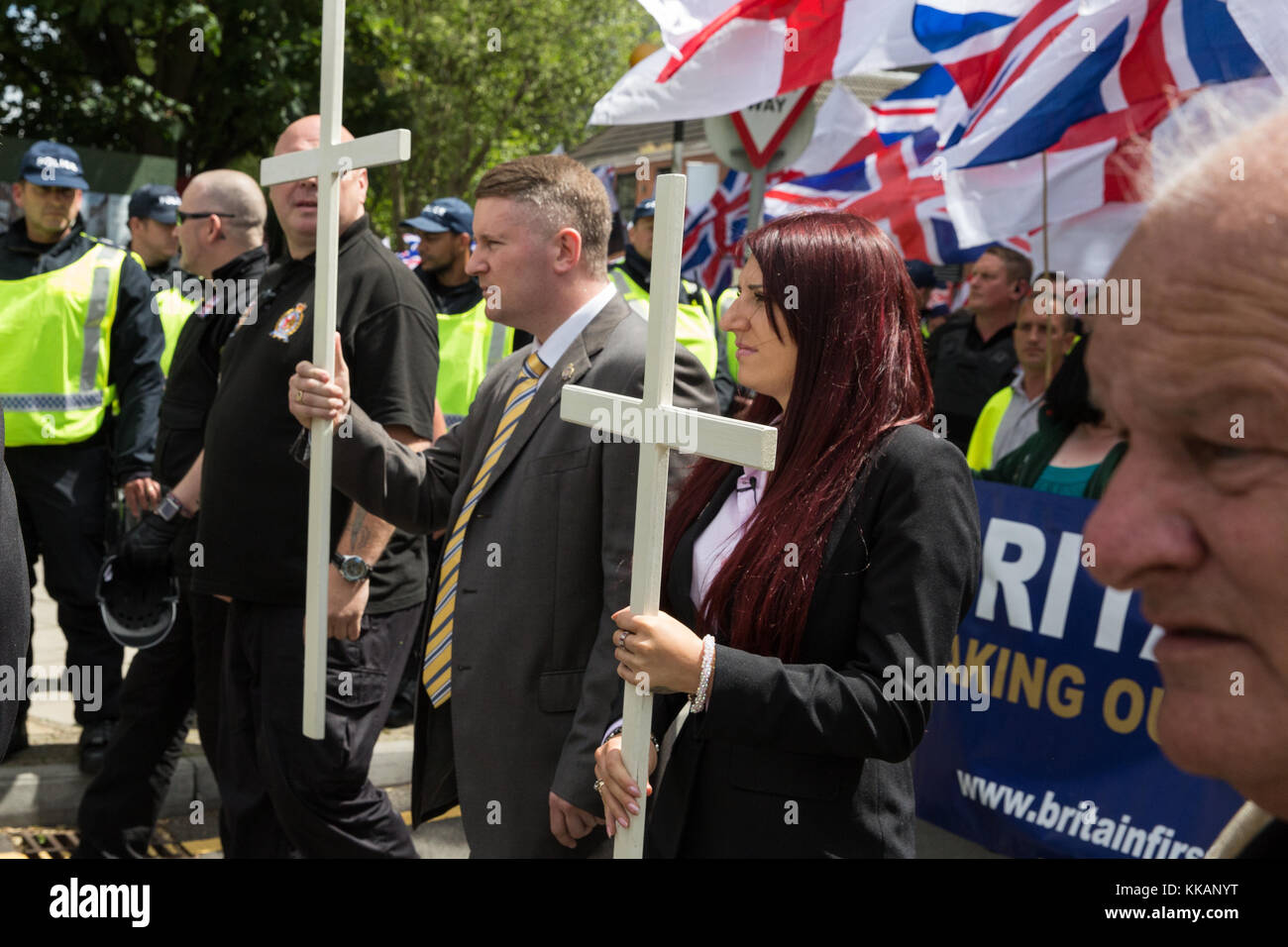Jayda fransen britain first deputy hi-res stock photography and images ...