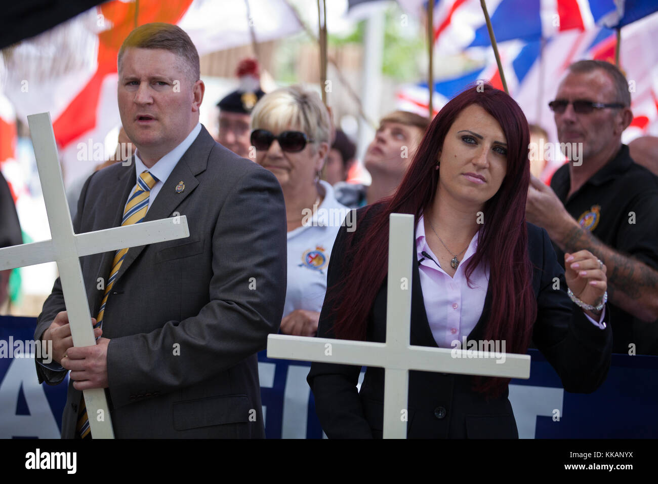 Jayda fransen britain first deputy hi-res stock photography and images ...
