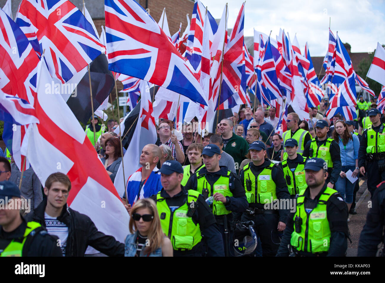 Far right flags hi-res stock photography and images - Alamy
