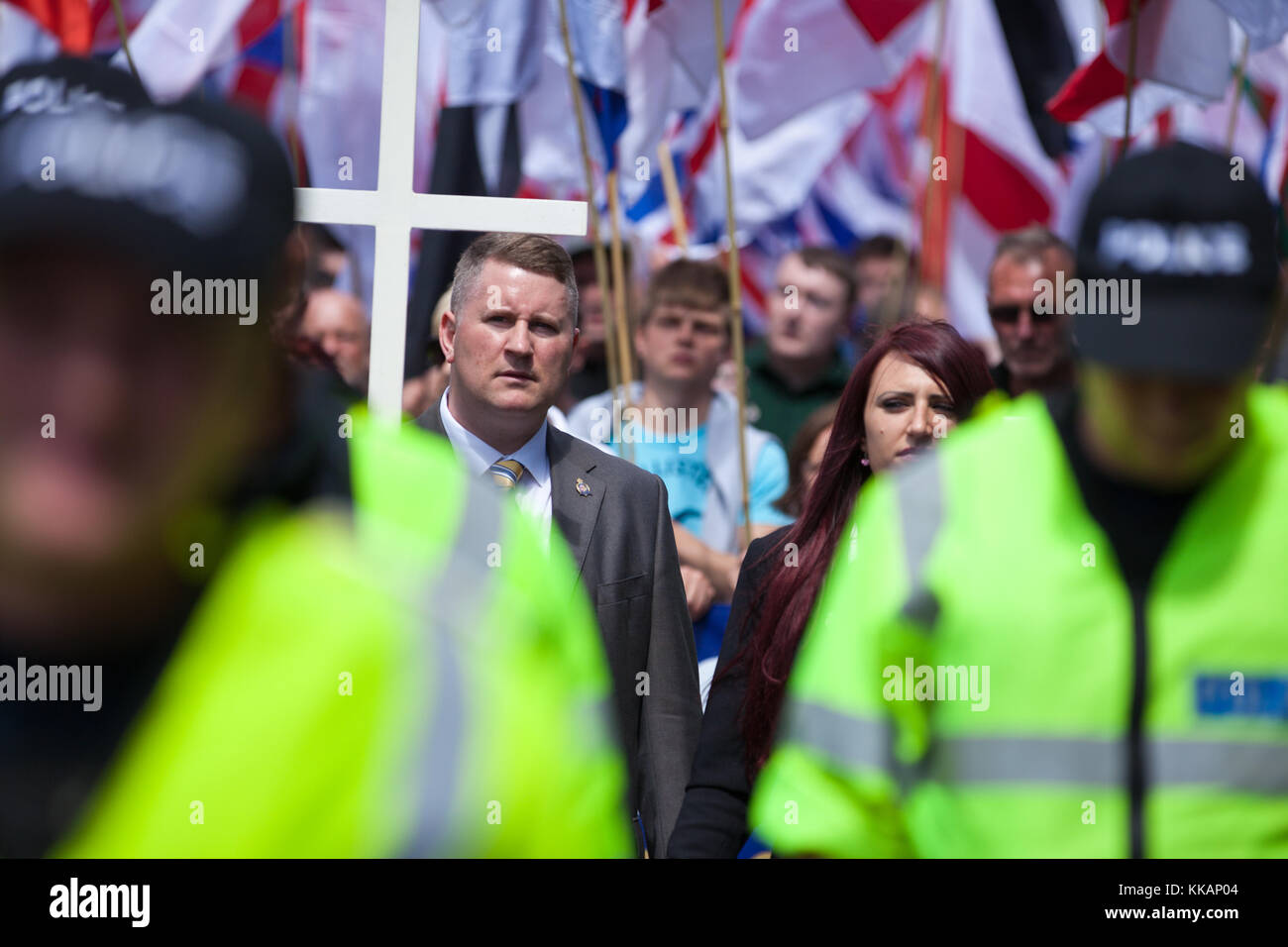 Jayda Fransen Britain First Deputy High Resolution Stock Photography ...