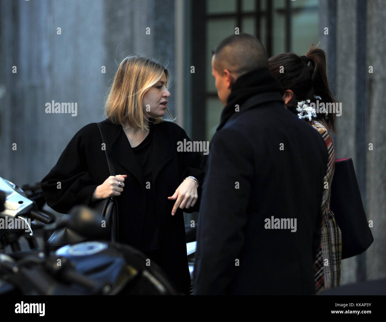 Milan, Barbara Berlusconi leaves Barbara Berlusconi restaurant ...