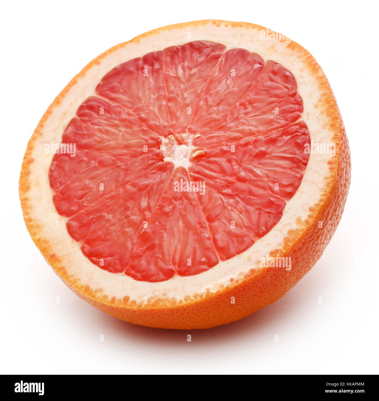 Organic grapefruit over white background Stock Photo - Alamy