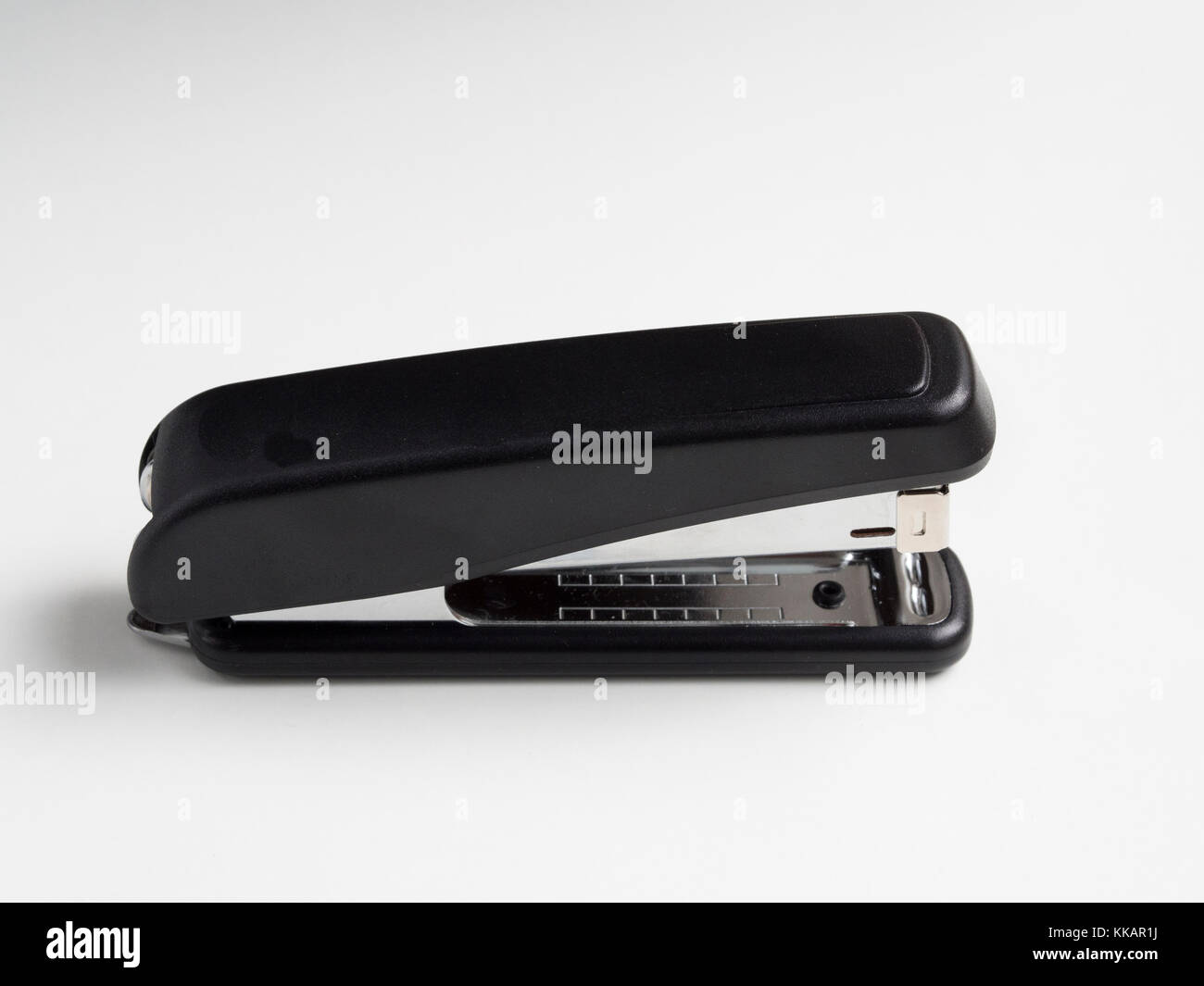 Staple on white background Stock Photo - Alamy