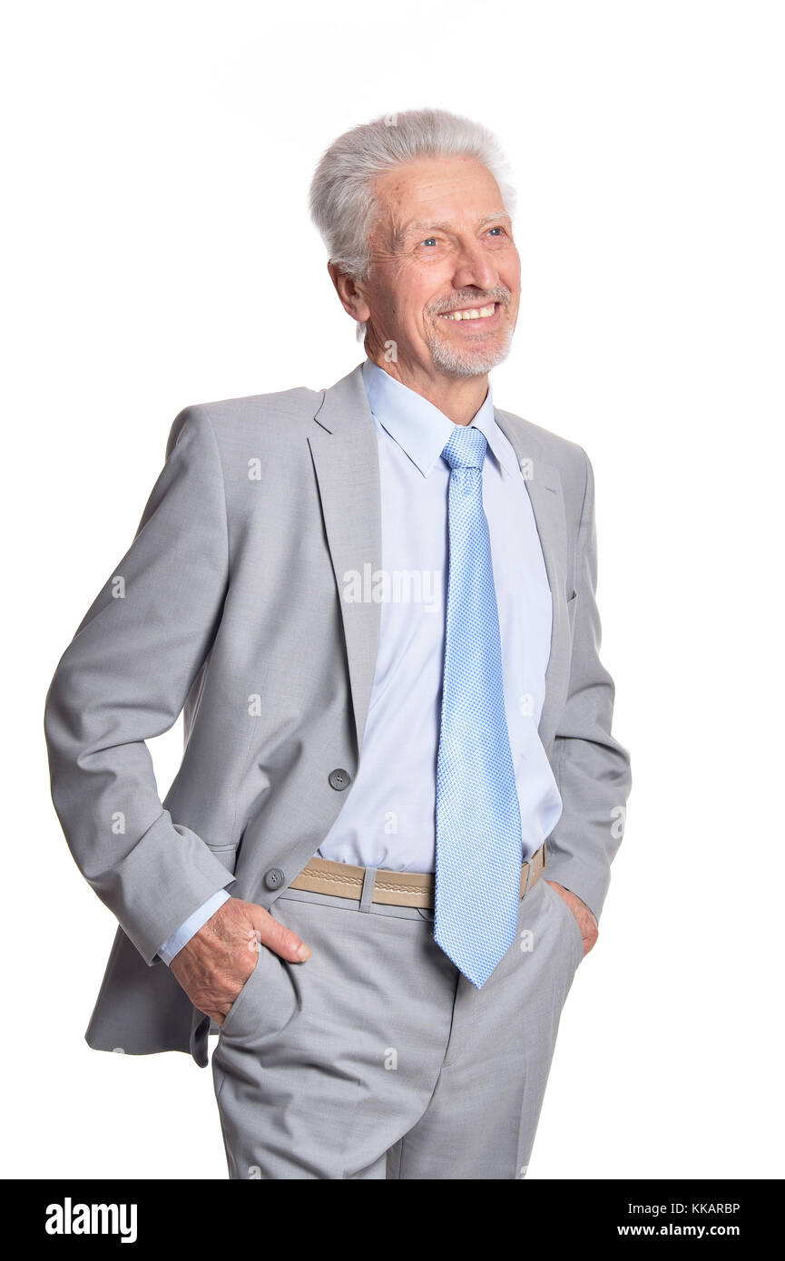 senior man thinking Stock Photo - Alamy