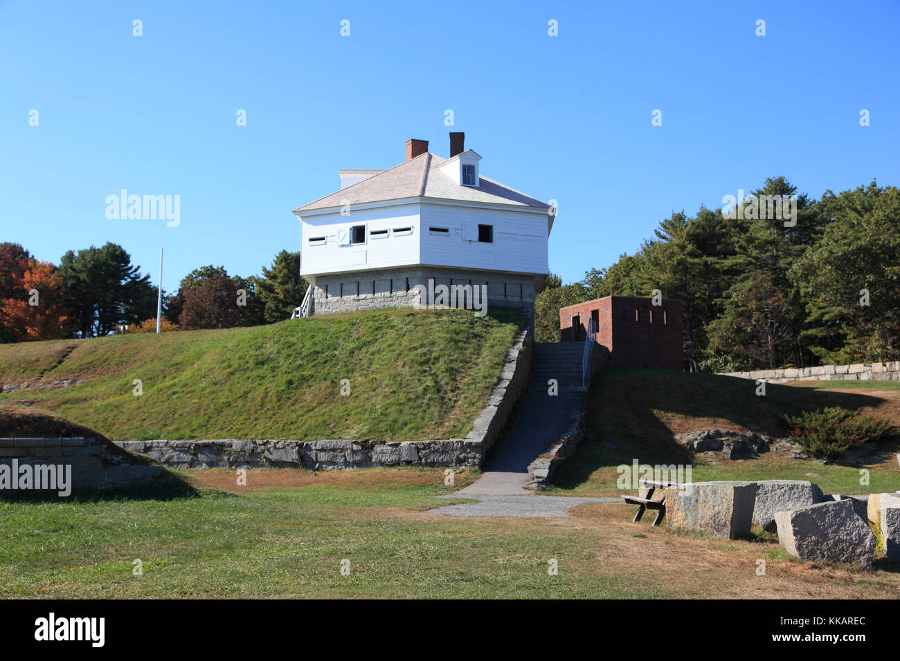 Fort McClary State Historic Site, Kittery, Kittery Point, Maine, New ...