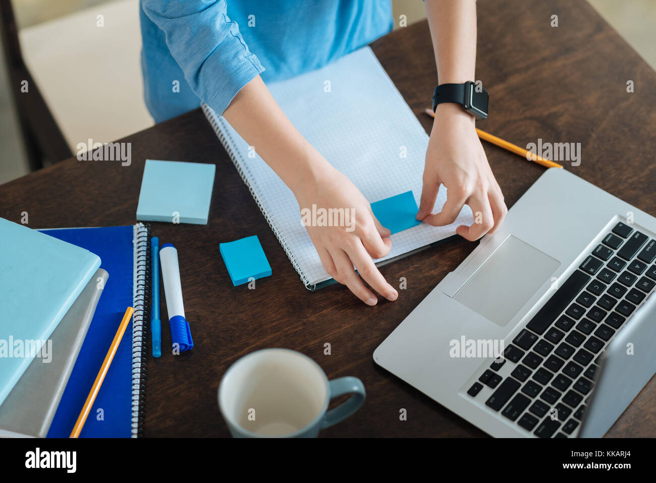 Digital sticky notes hi-res stock photography and images - Alamy