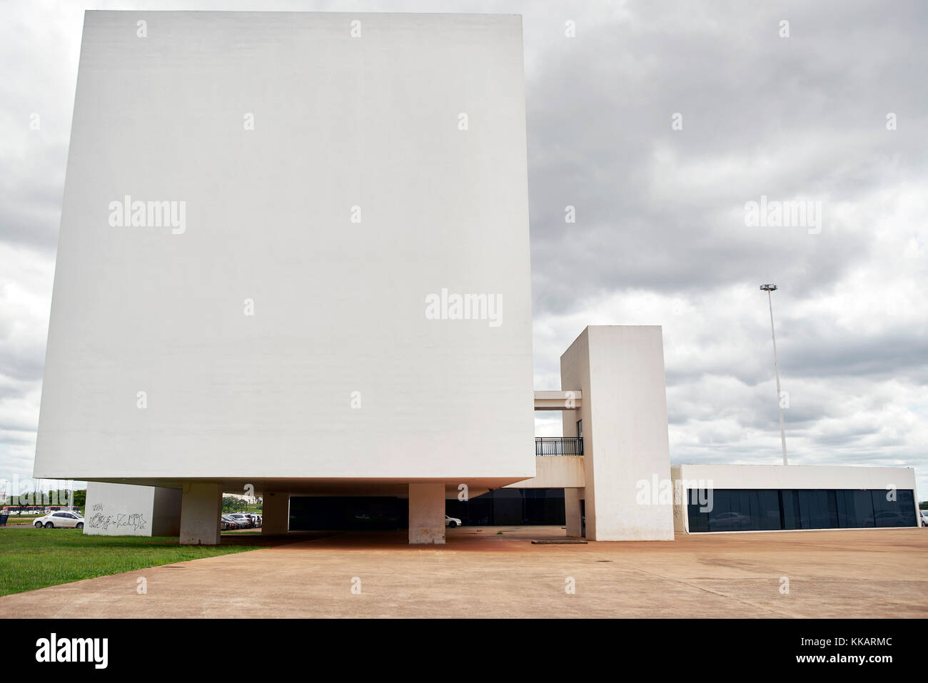 National Library in Brasilia, designed by Oscar Niemeyer, Brasilia ...