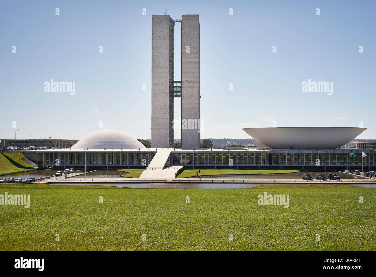 National Congress designed by Oscar Niemeyer in 1958 epitomises the ...