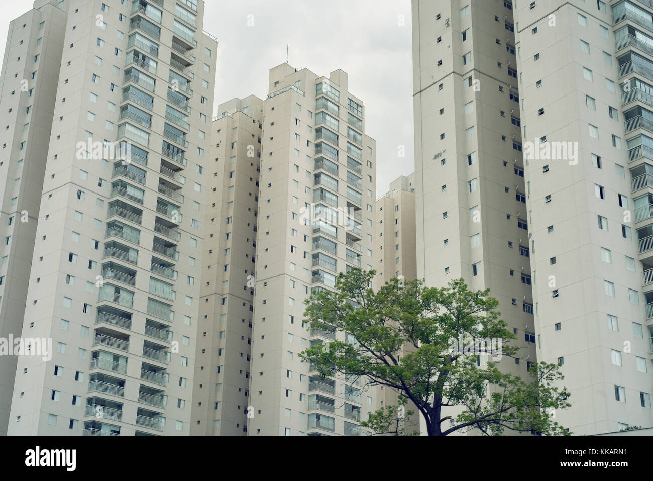 Imposing residential developments overshadow their surroundings and a ...