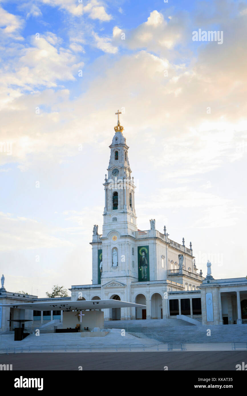 Basilica of Our Lady of the Rosary at the Portuguese Catholic Sanctuary ...