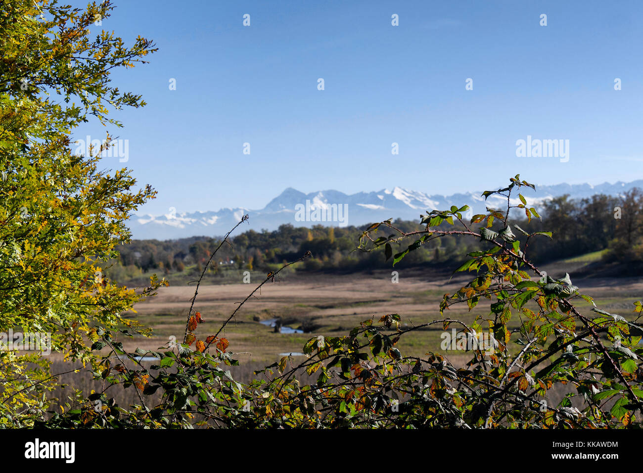 a beautiful view of french Pyrenees mountains Stock Photo - Alamy