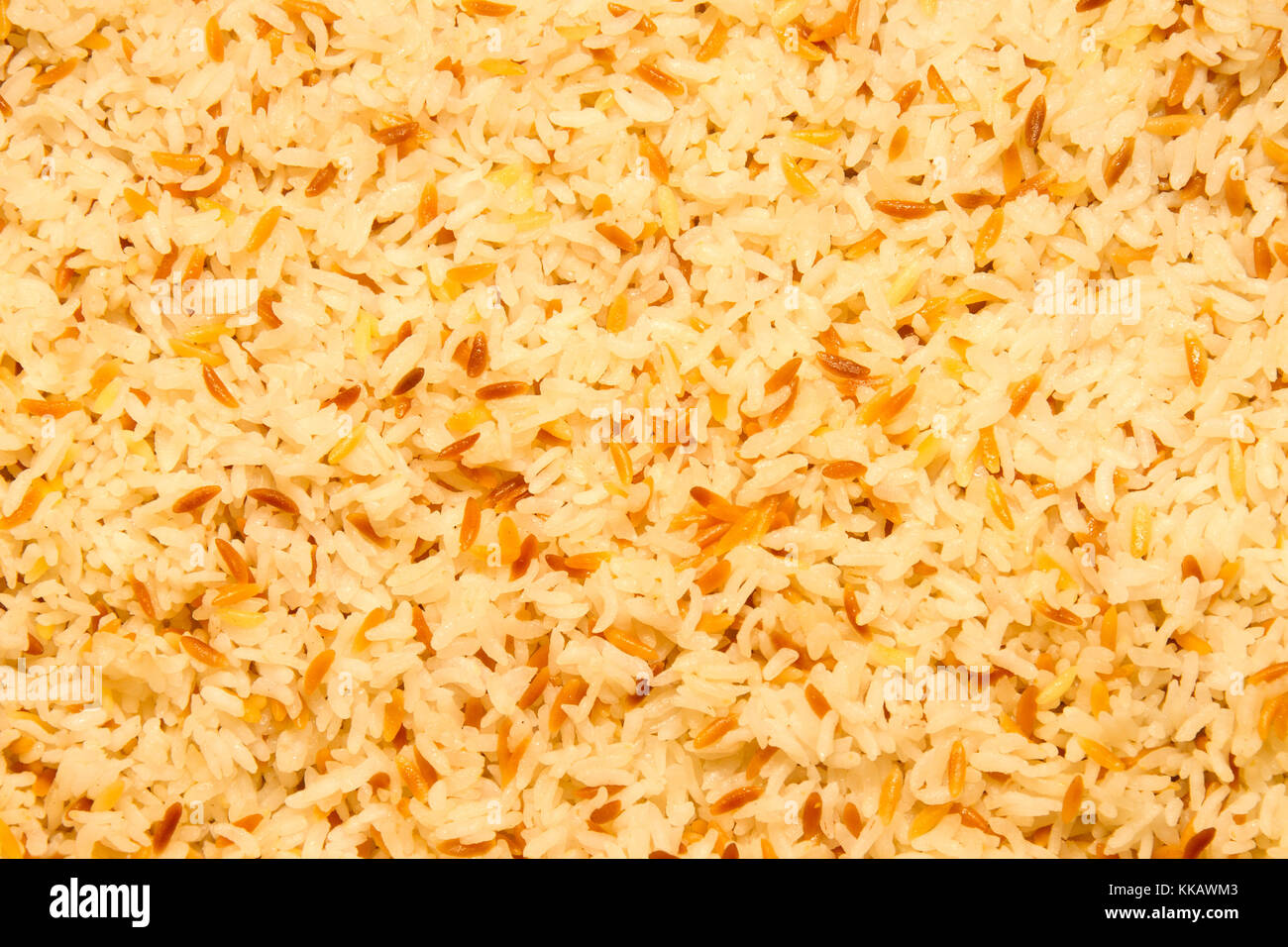 Cooked brown and white rice Stock Photo - Alamy