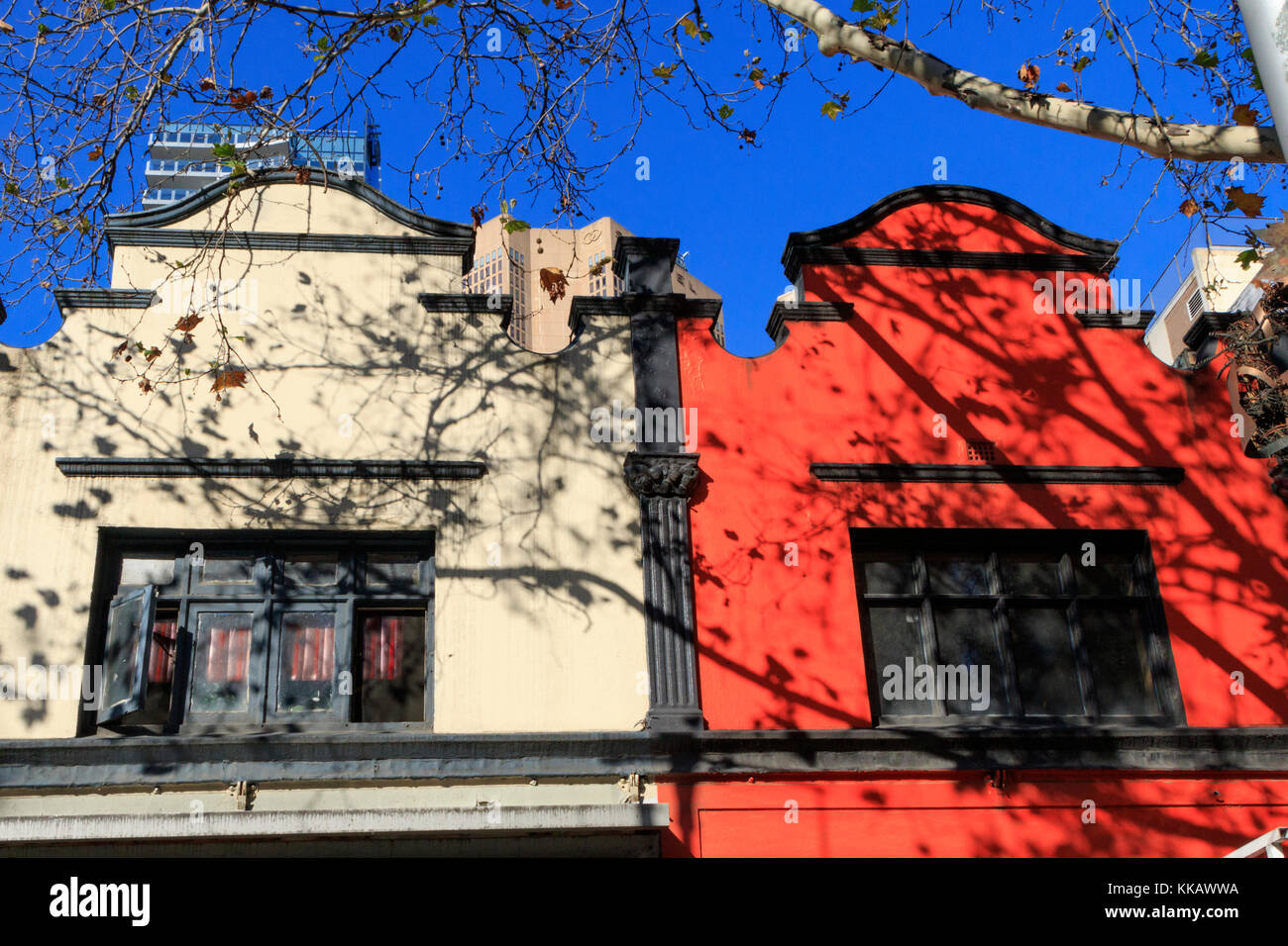 Australia, Melbourne, Victoria, old windows Stock Photo - Alamy