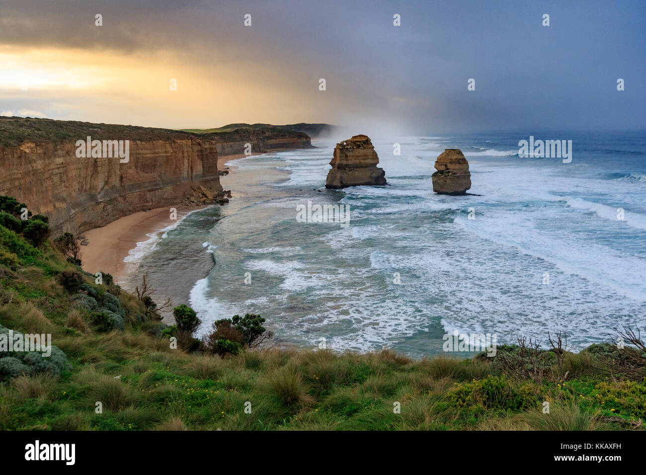 Australia, Gibson Steps, Great Ocean Road, Port Campbell, Victoria ...