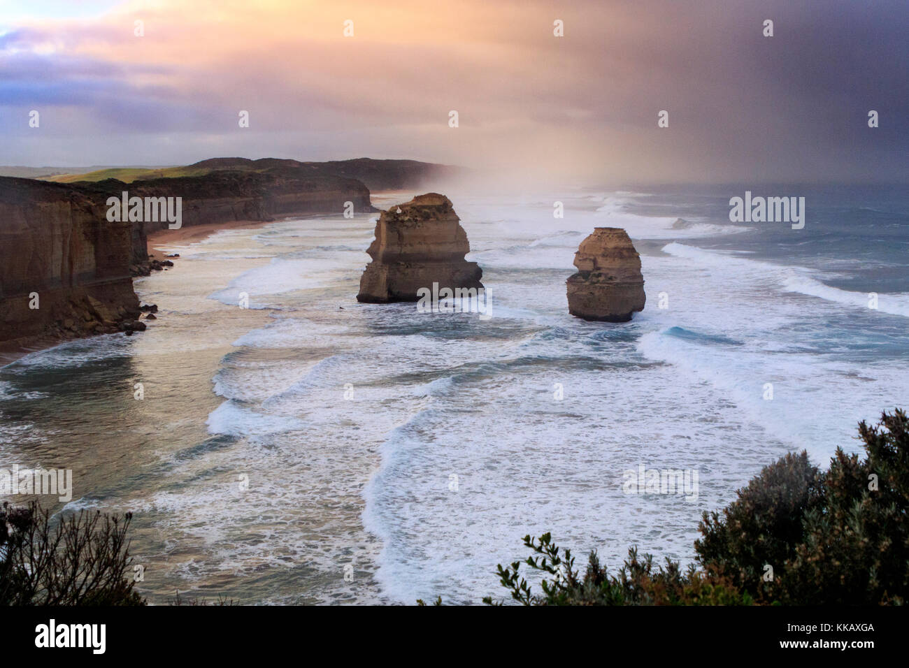 Australia, Gibson Steps, Great Ocean Road, Port Campbell, Victoria ...