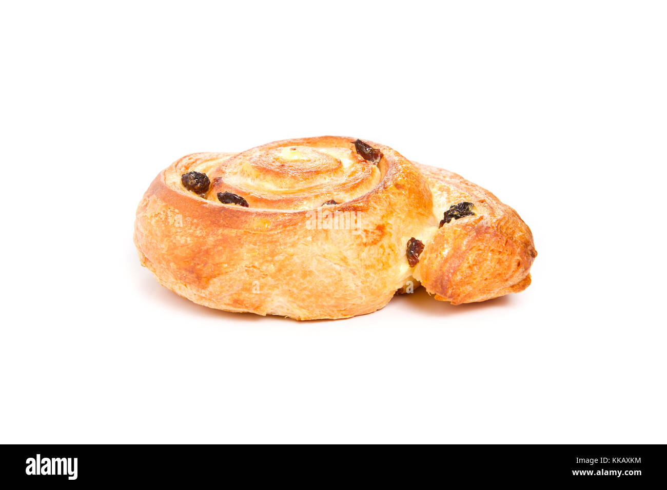 Baked raisin and cheese pastry Stock Photo - Alamy