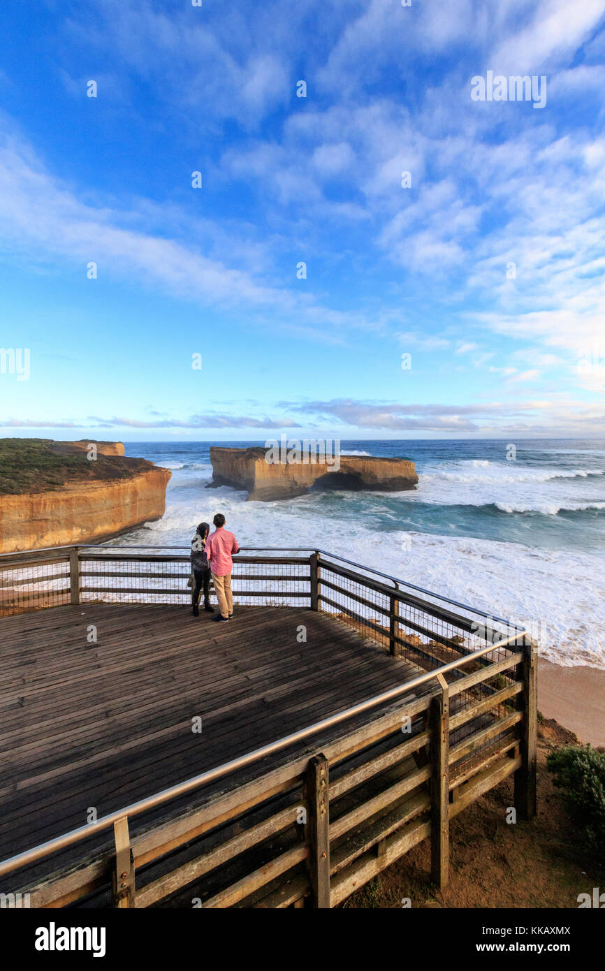 Australia, Great Ocean Road, London Arch, London Bridge, Port Campbell ...